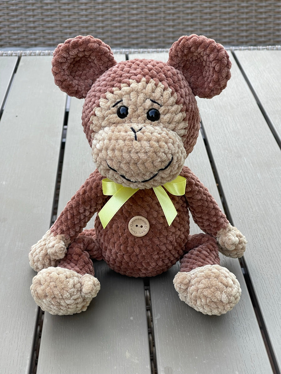 MAKI - Majom - 34 cm – Tigrisliliom Handmade